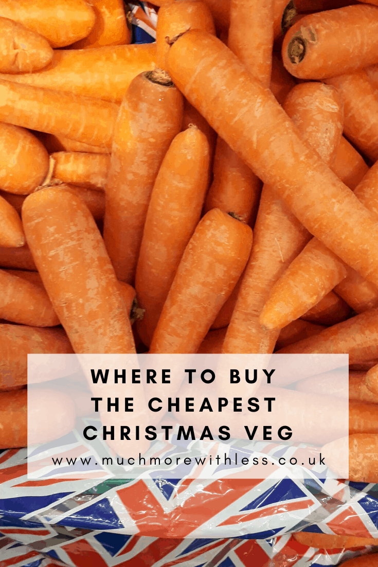 Where to buy the cheapest Christmas veg - Much More With Less